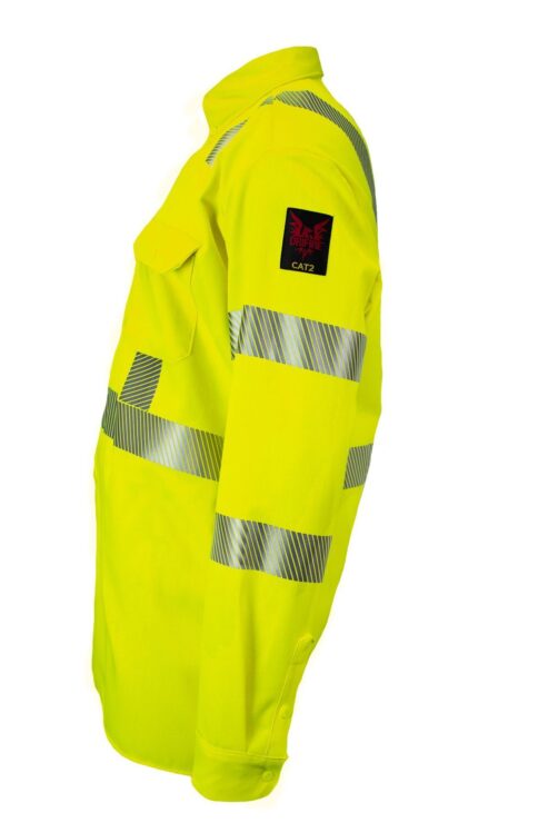 DriFire FR Hi-Vis Utility Shirt – GenPac Apparel