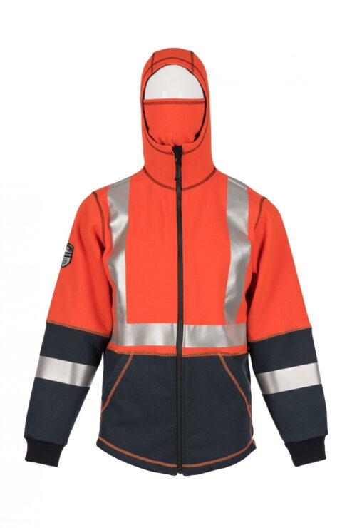DragonWear Flame-Resistant Elements Lightning Jacket – Orange – GenPac ...