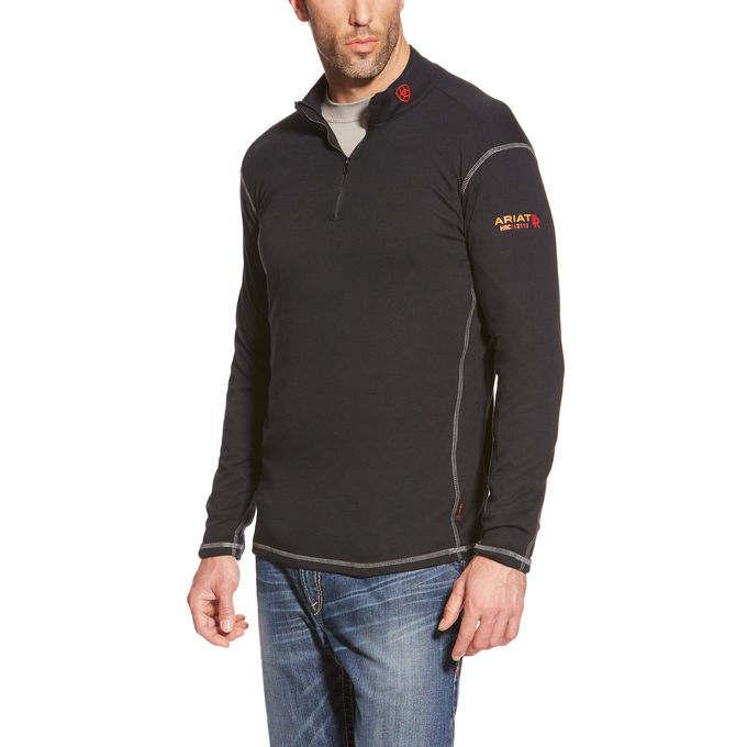 Ariat Flame Resistant Polartec 1/4 Zip Top – GenPac Apparel
