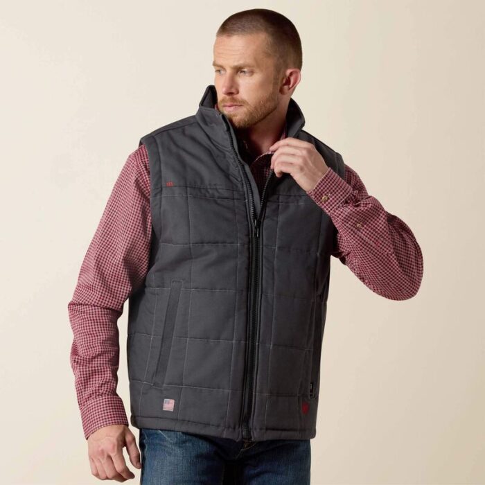 Ariat Flame Resistant Crius Insulated Vest – GenPac Apparel